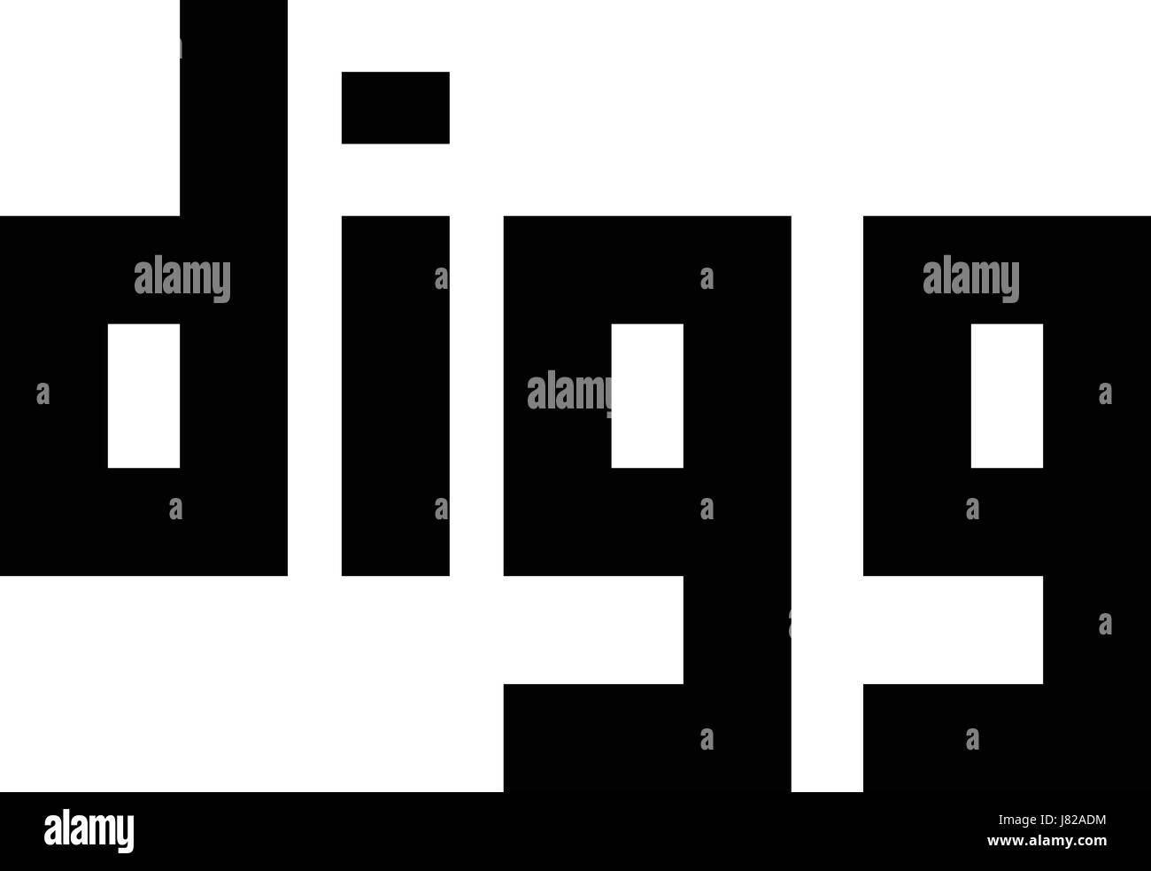 Digg logo hi-res stock photography and images - Alamy