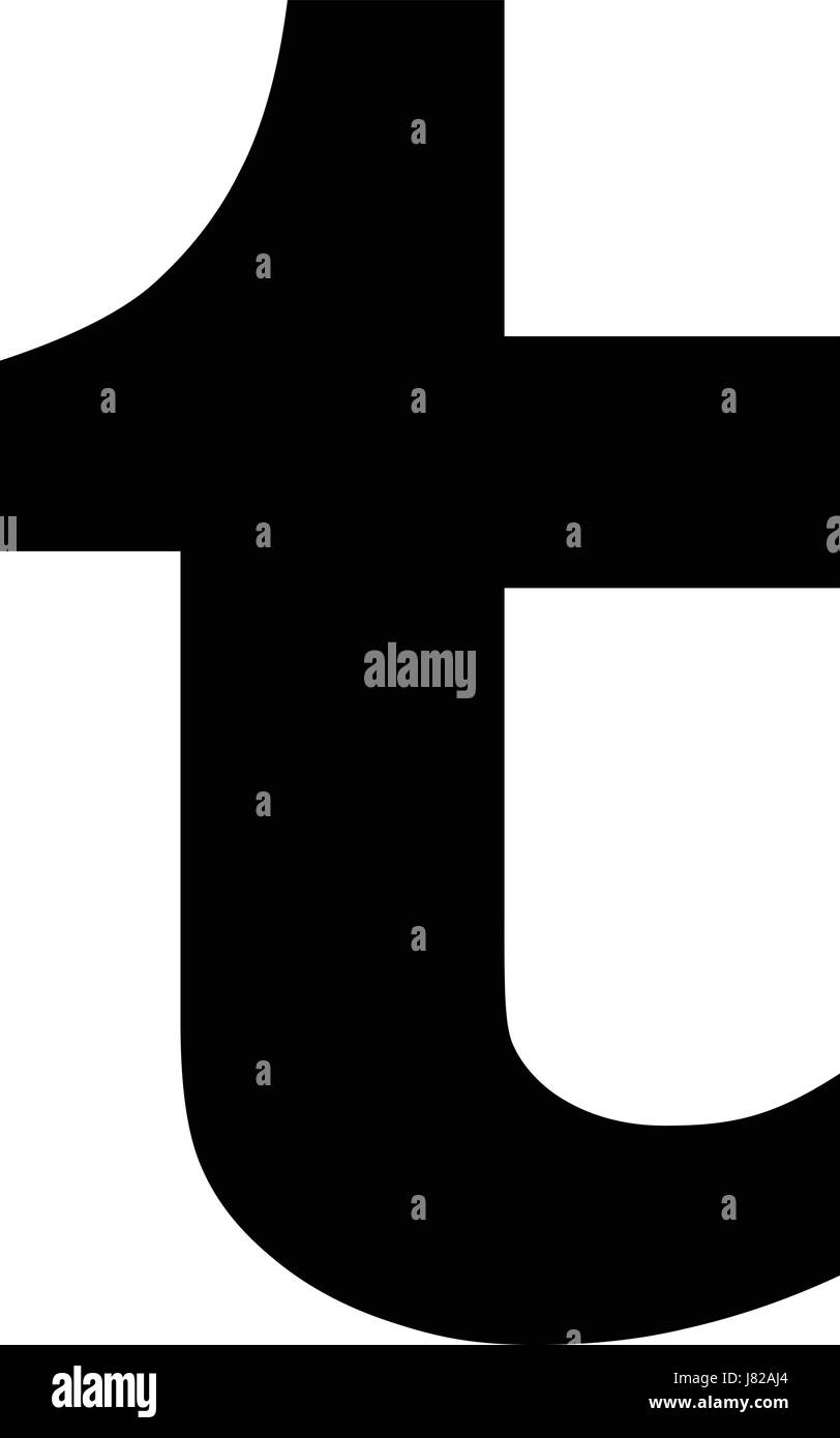 Tumblr logo Stock Vector Images - Alamy
