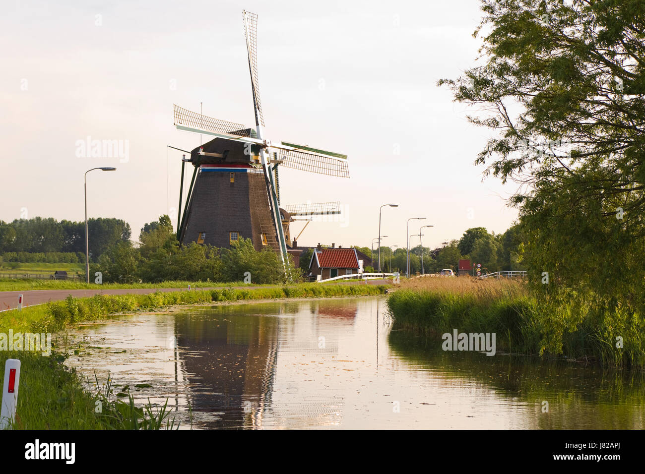 holland netherlands windmill mill ecology dutch wind blue monument ...