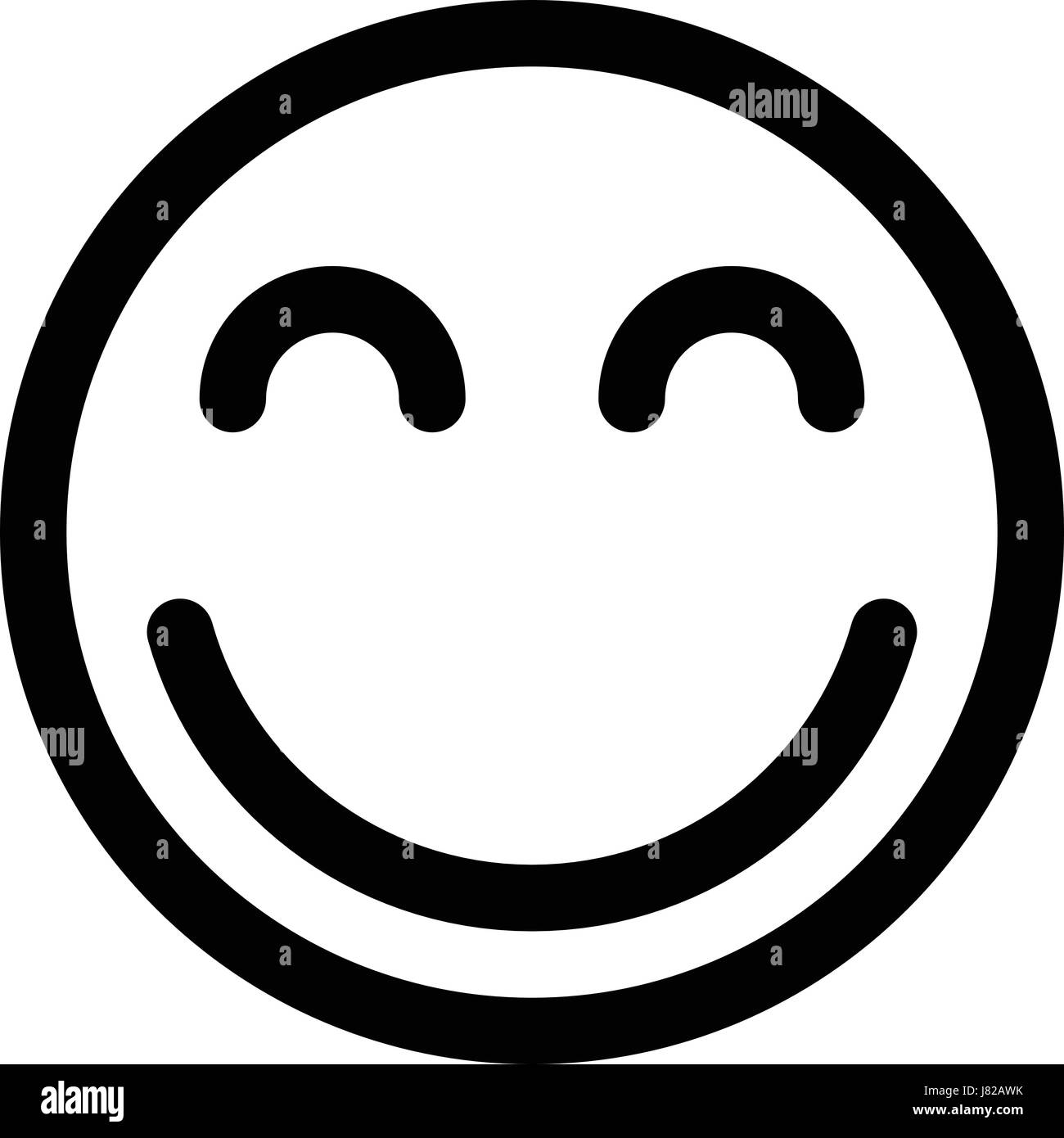 Social media icons emoji Black and White Stock Photos & Images - Alamy