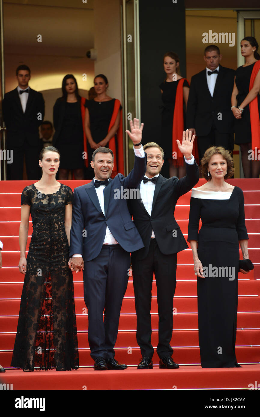 70th Cannes Film Festival 2017, Red carpet film "Amant Double ...