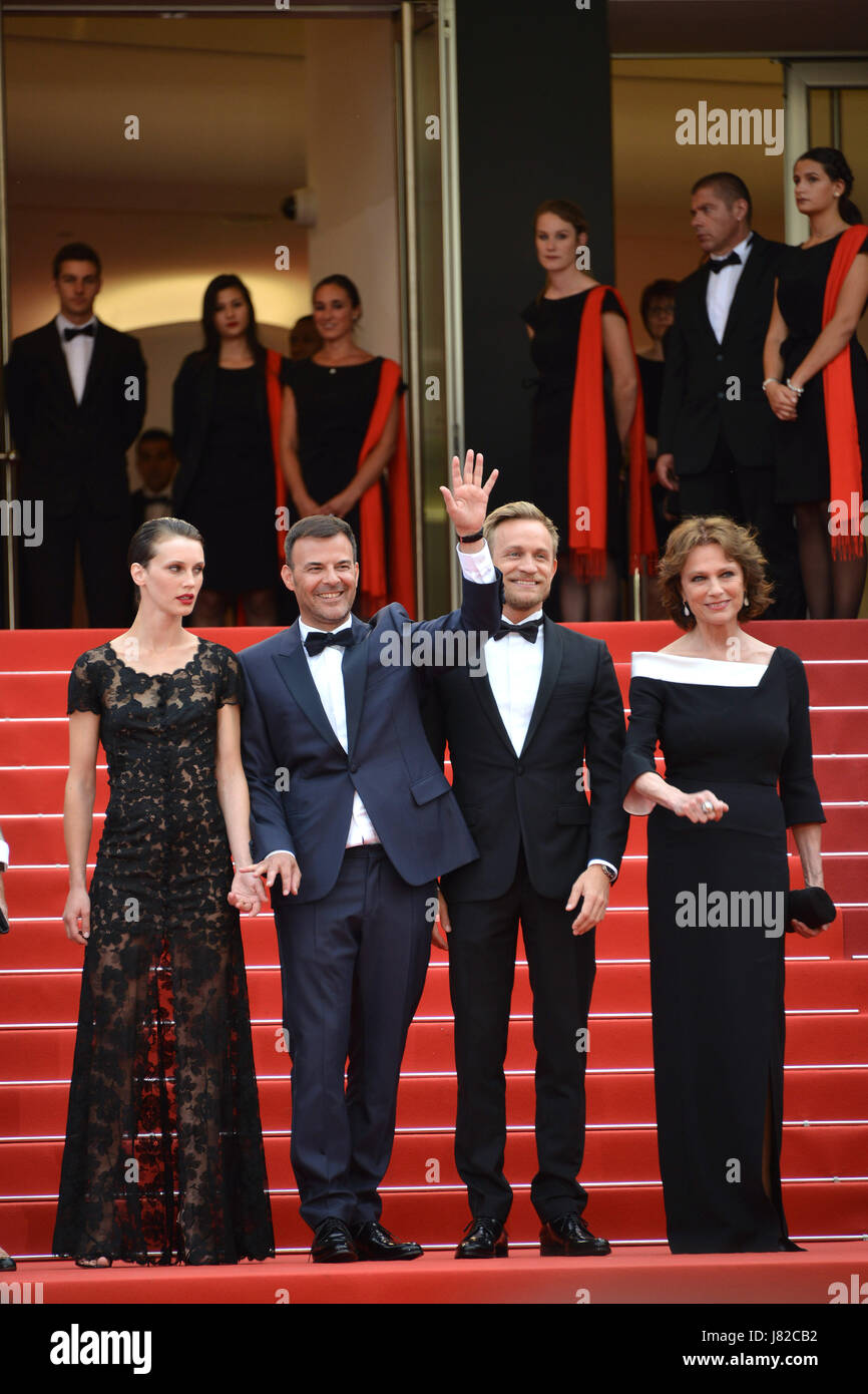 70th Cannes Film Festival 2017, Red carpet film "Amant Double ...
