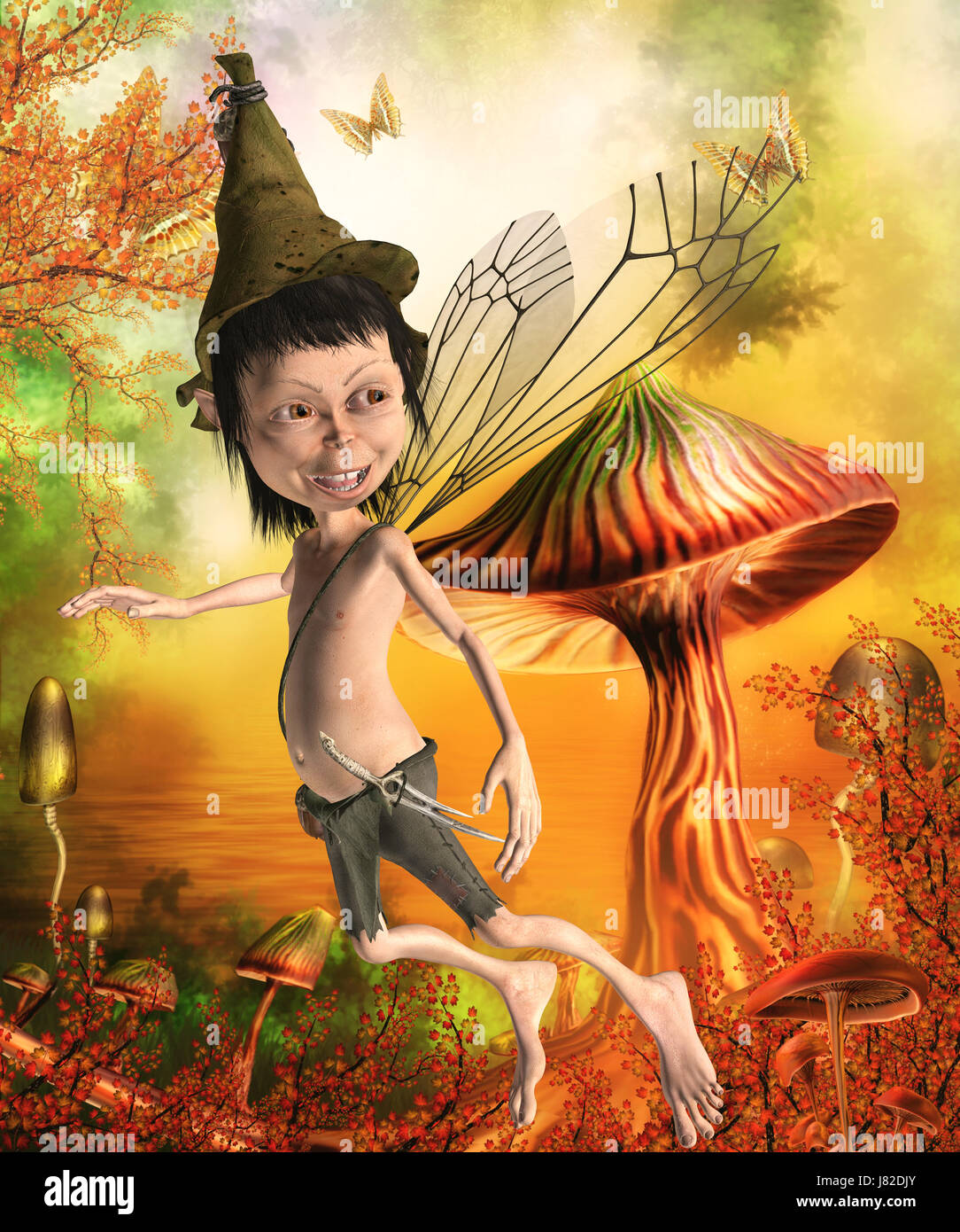 Fairies in the moonlight hi-res stock photography and images - Alamy
