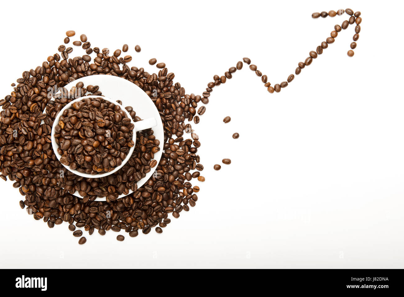 price increase in coffee Stock Photo - Alamy