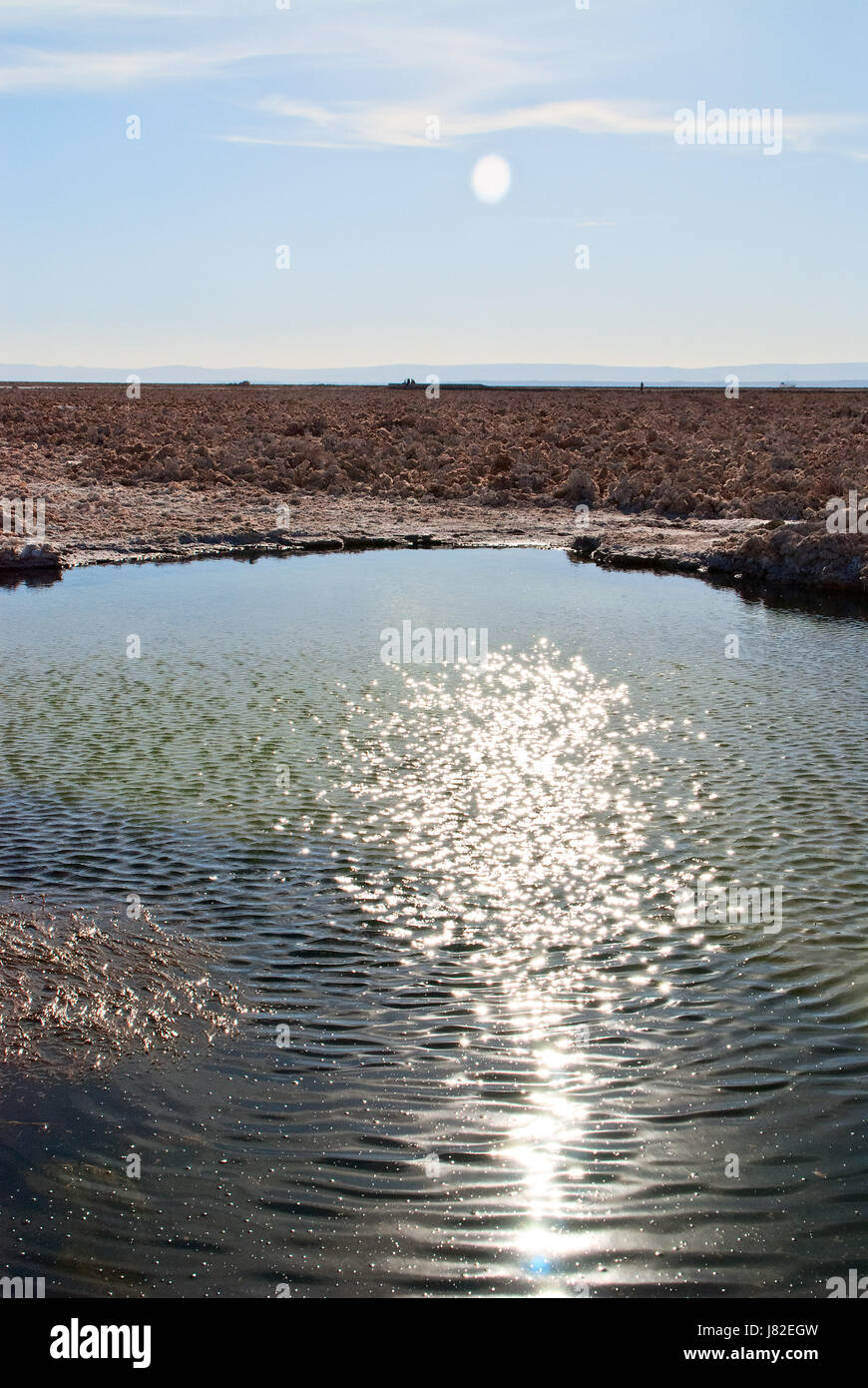 laguna de chaxa Stock Photo - Alamy
