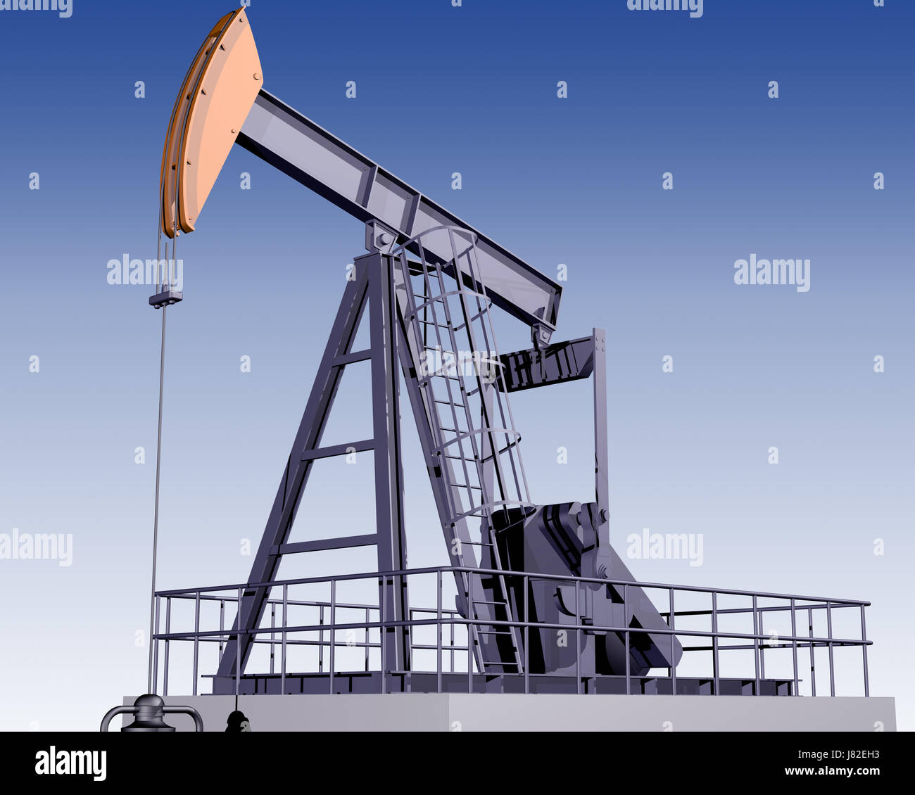 Energy crude oil drilling derrick hi-res stock photography and images ...