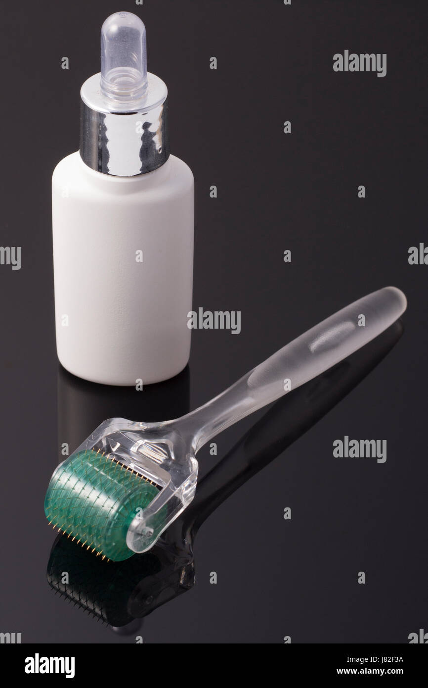 Dermaroller for medical micro needling therapy. Tool also known as ...