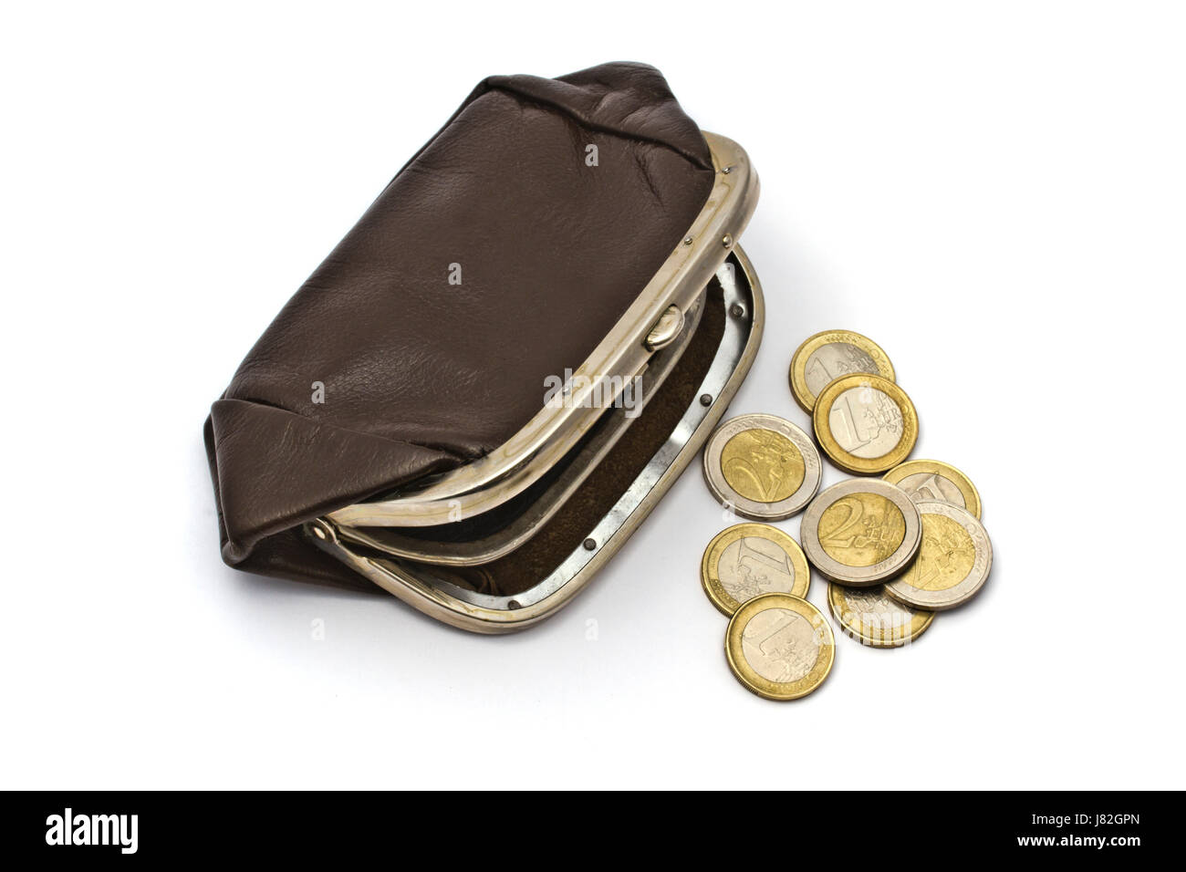 Old coin purse hi-res stock photography and images - Alamy