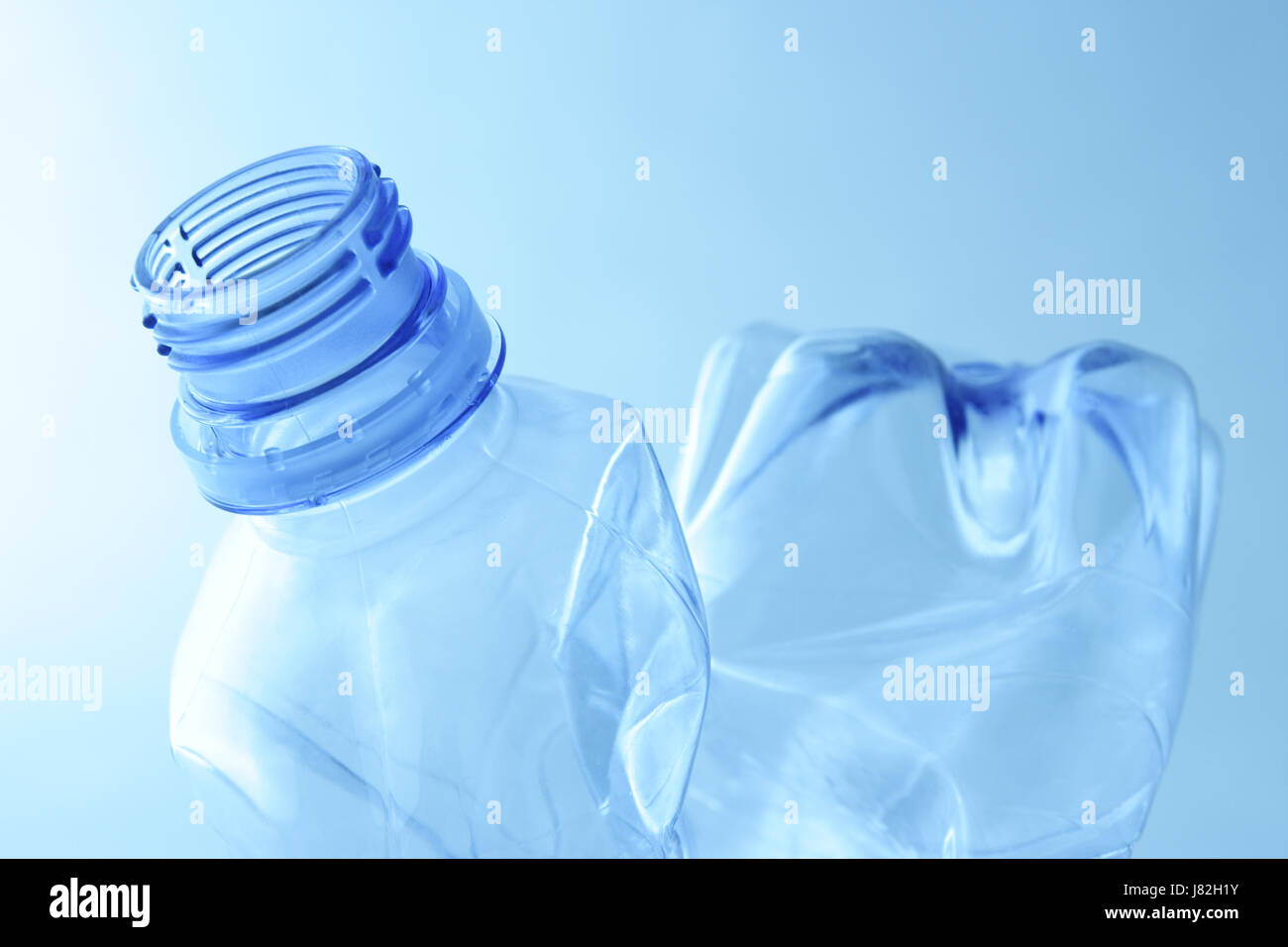 blue pet bottle plastic synthetic material container empty recycling ...