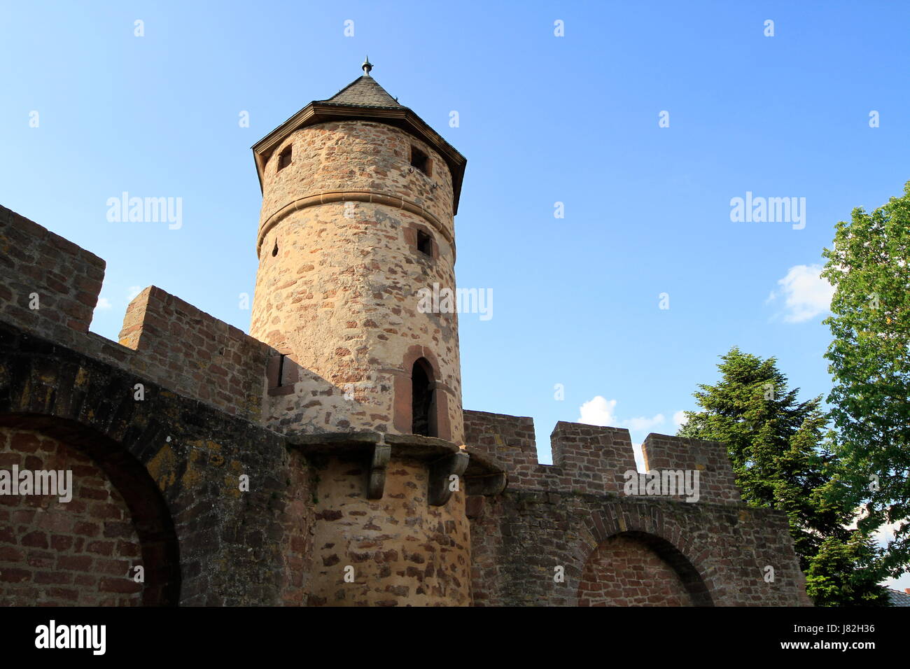 hexenturm in kirchhain Stock Photo - Alamy