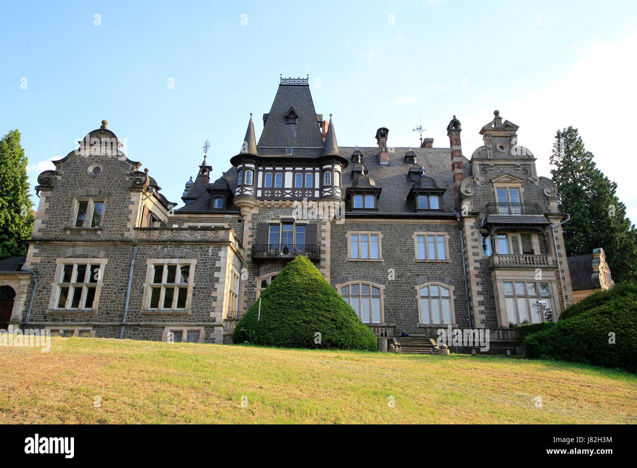 germany german federal republic hesse land realty ground chateau castle ...