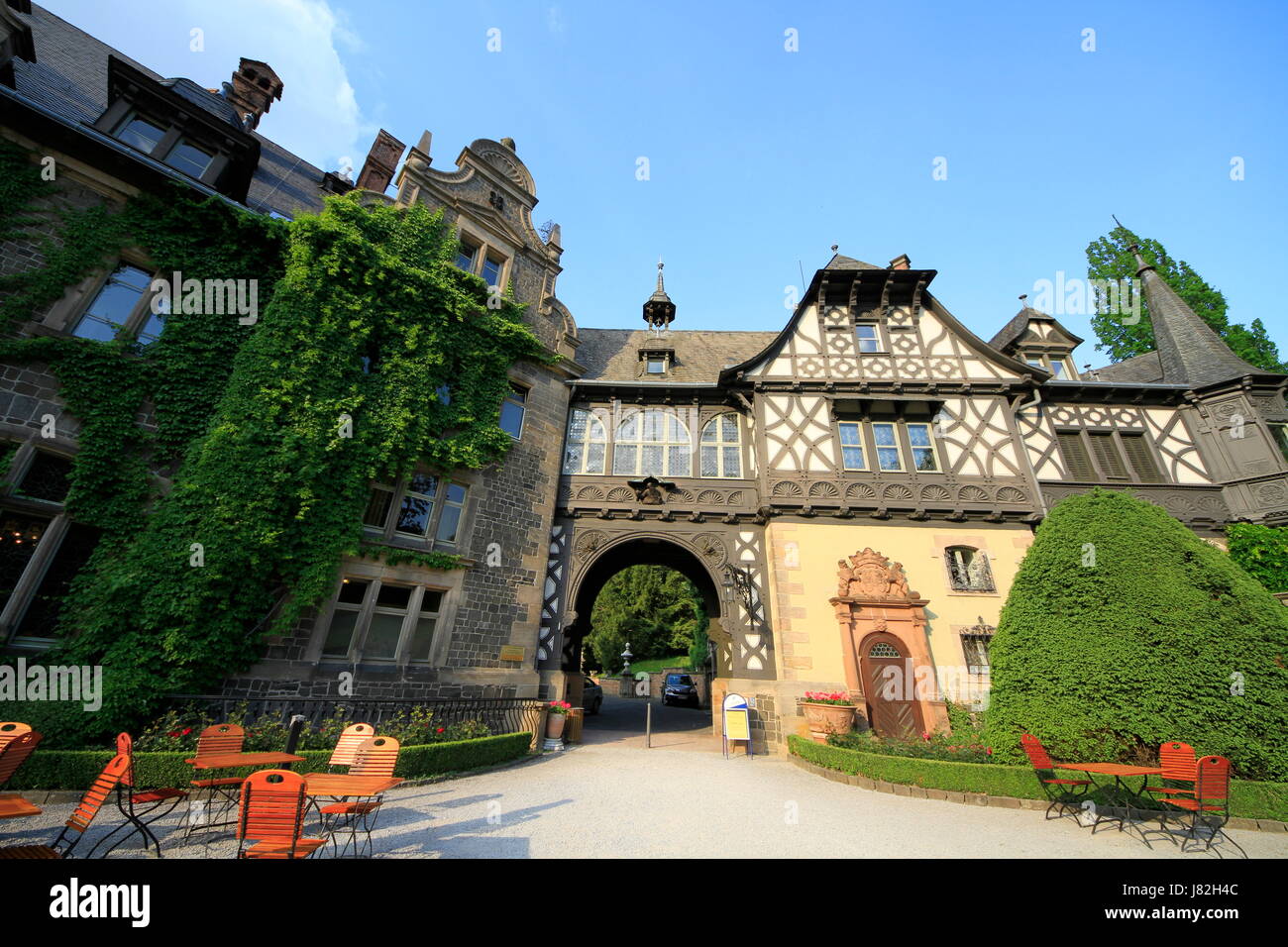 germany german federal republic hesse land realty ground chateau castle ...