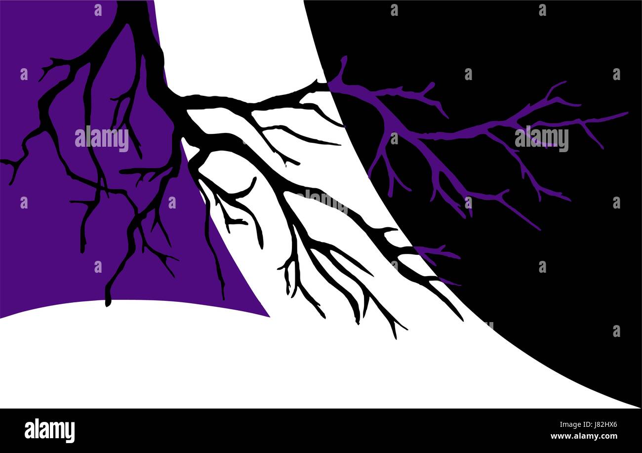 abstract tree branches set Stock Vector Image & Art - Alamy