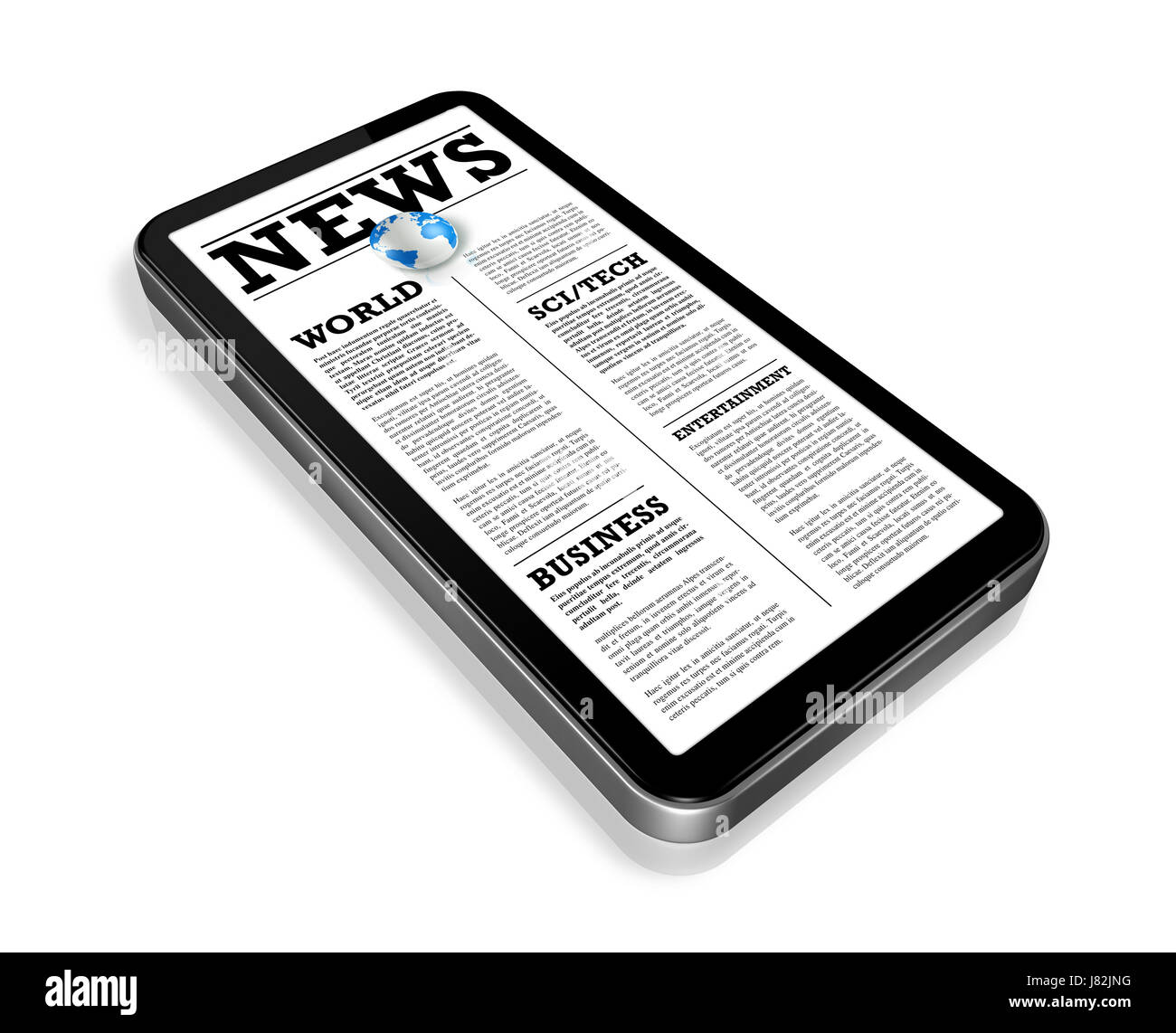 Newspaper headline clipping Cut Out Stock Images & Pictures - Alamy