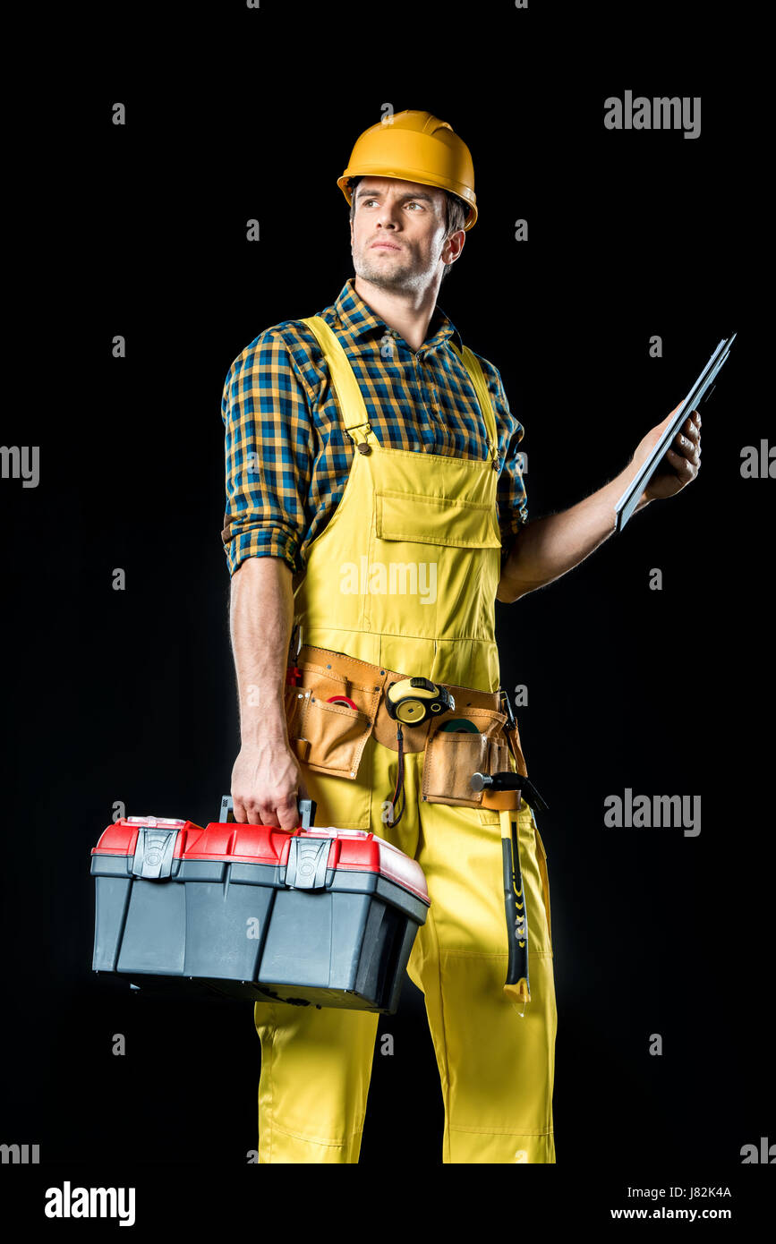 Professional black tool kit hi-res stock photography and images - Alamy