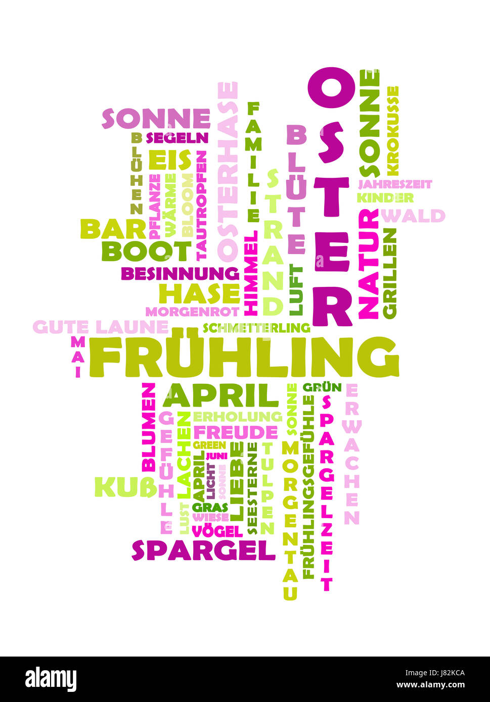 Spring planning Cut Out Stock Images & Pictures - Alamy