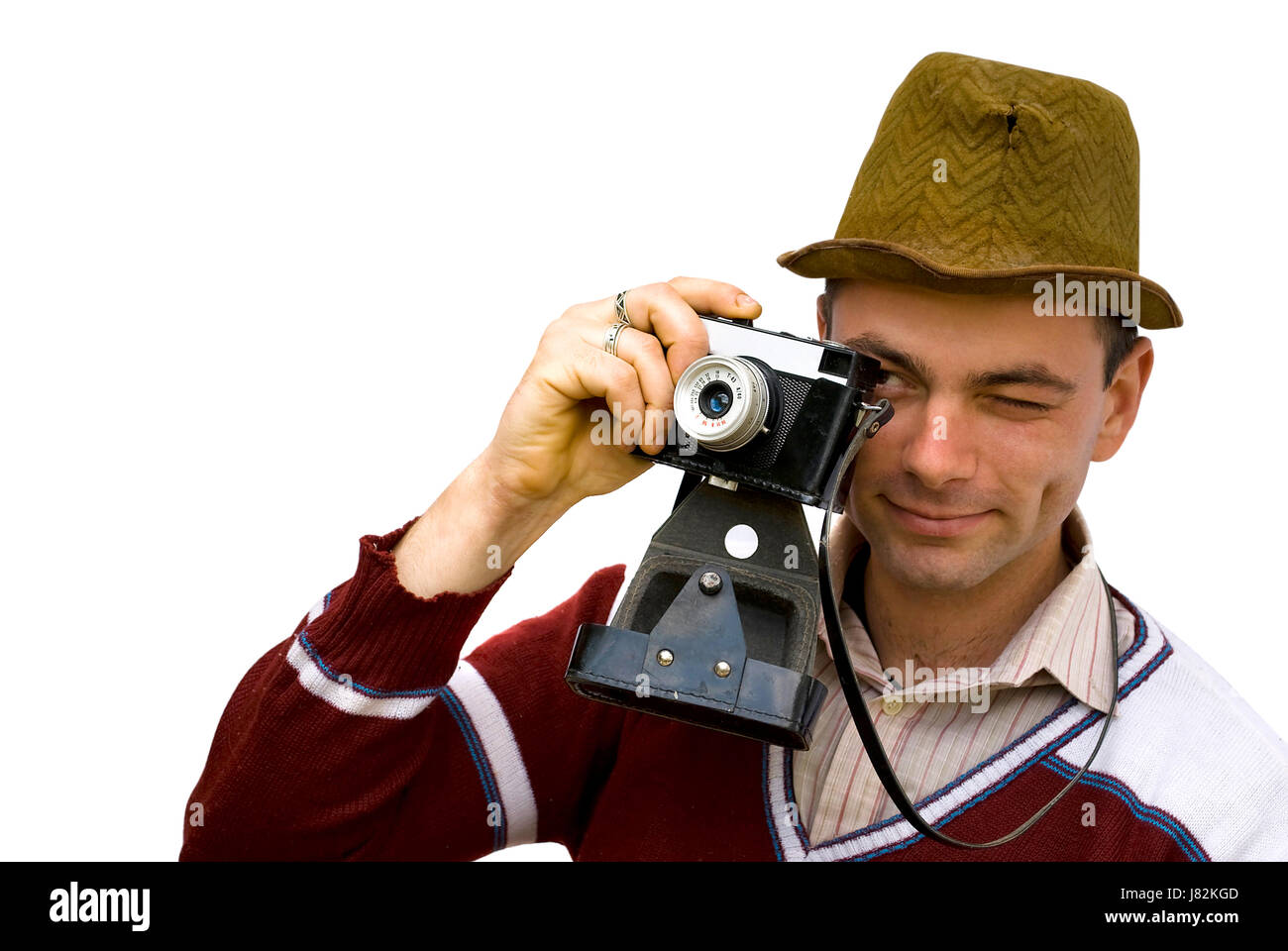 Male vintage portrait hi-res stock photography and images - Alamy