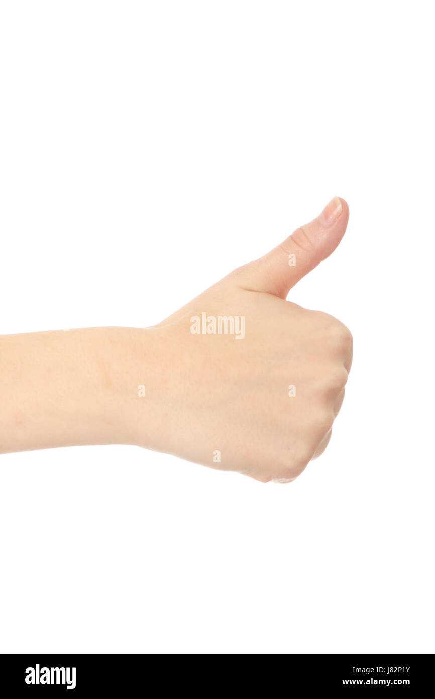 woman gesture hand greeting ok finger sport sports isolated skin human ...