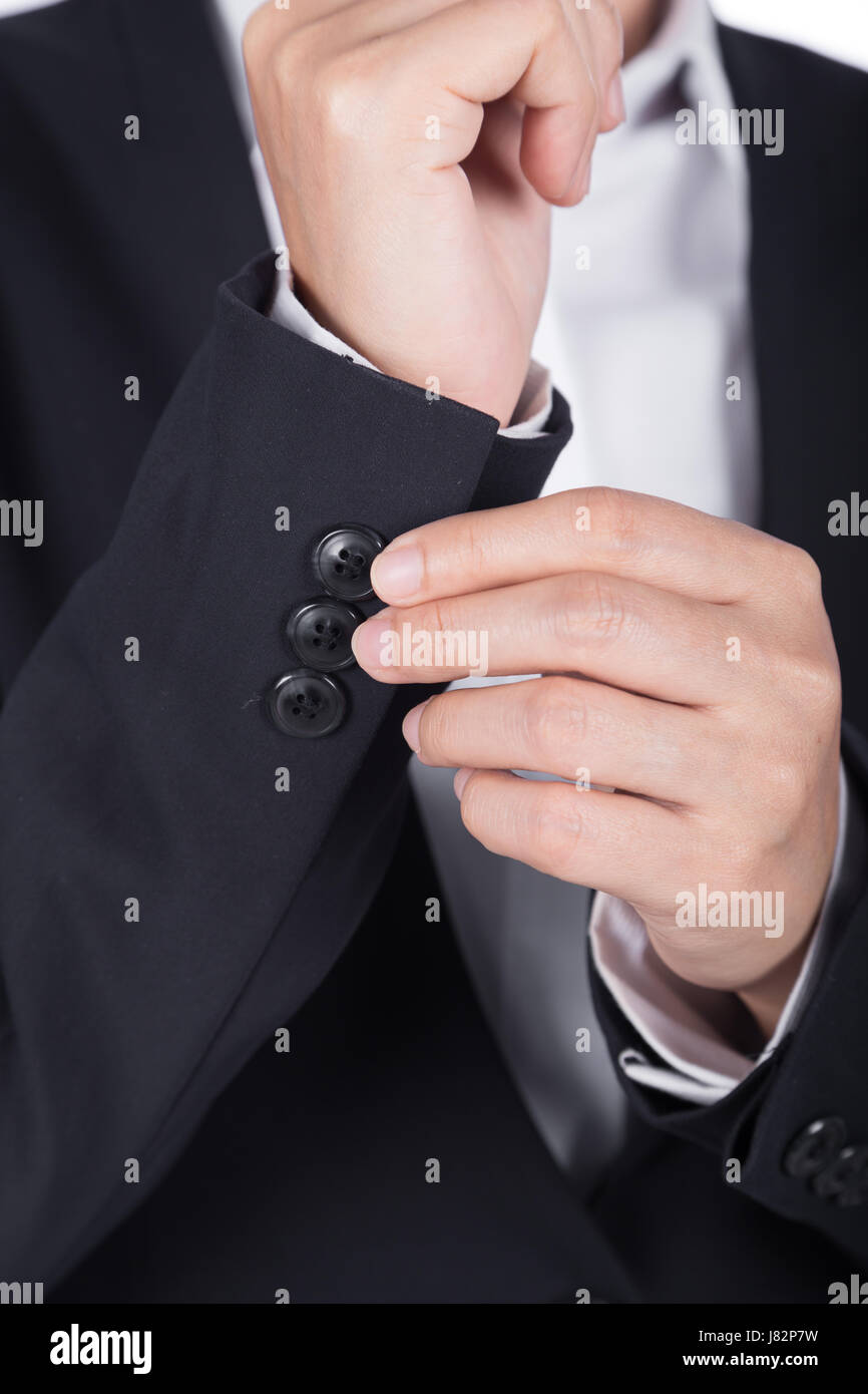 Black suit sleeve hi-res stock photography and images - Alamy