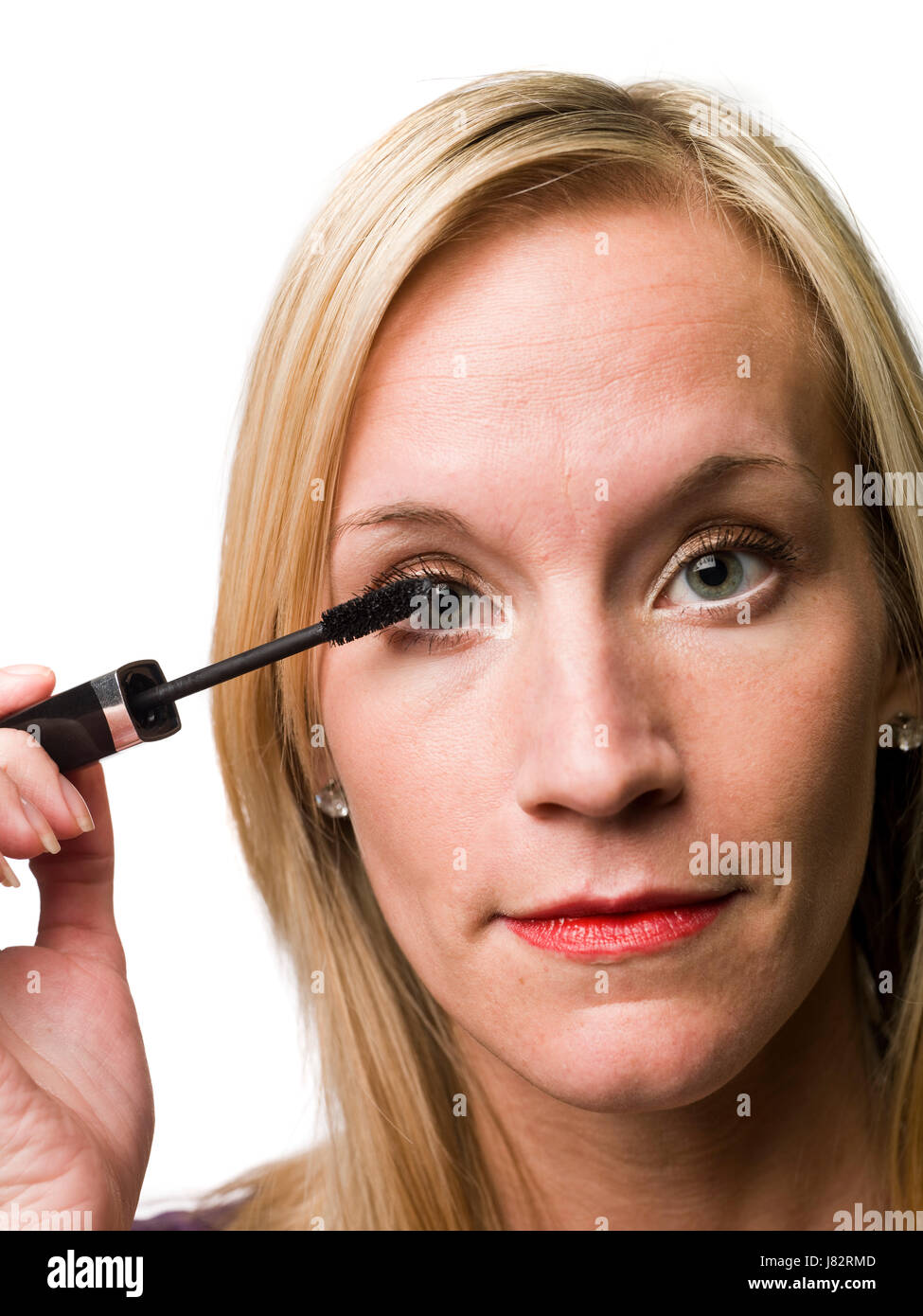 woman colour female face human human being person studio paint mascara ...