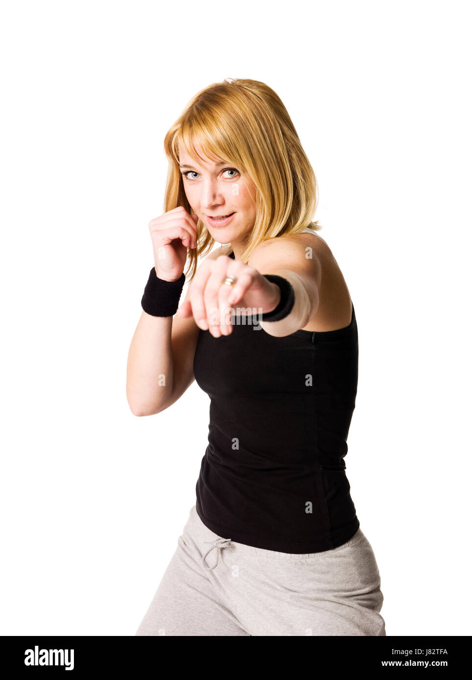 Sweaty woman laughing hi-res stock photography and images - Alamy