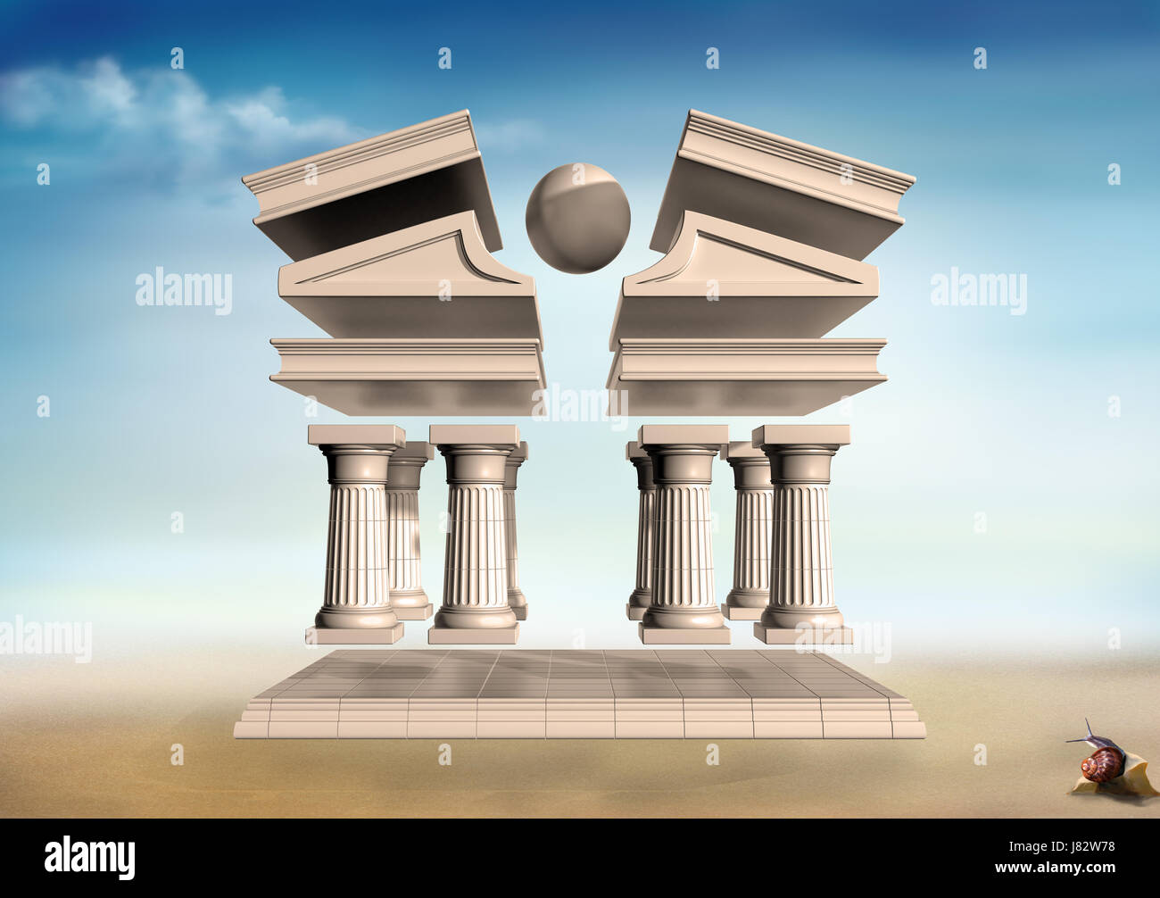 Greek temple art hi-res stock photography and images - Alamy