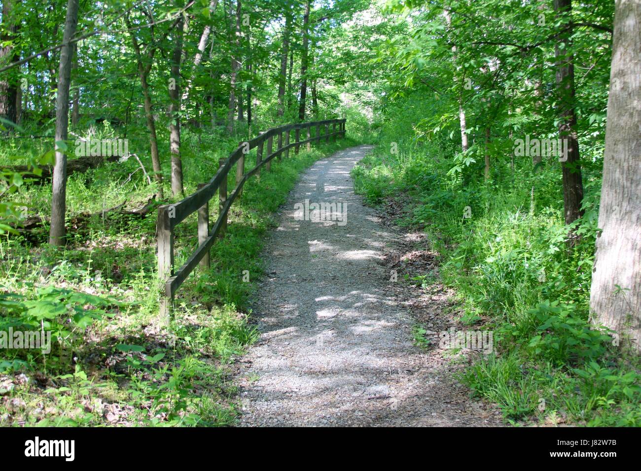 A day in the country by the lakes rivers and the nature trails Stock ...