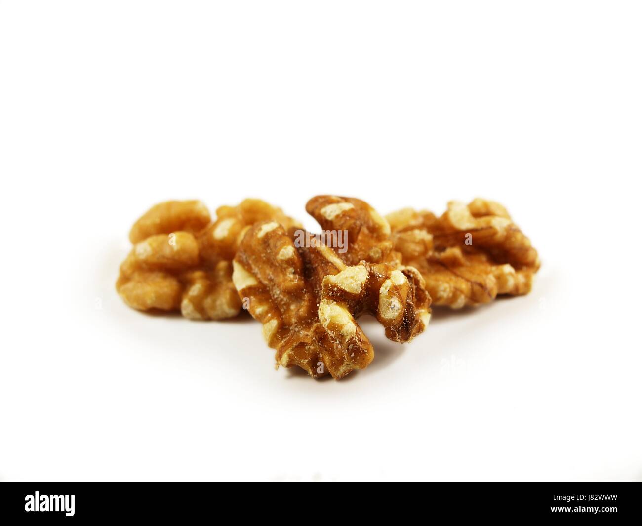 isolated fruit dry dried up barren dried nut walnut backdrop background ...
