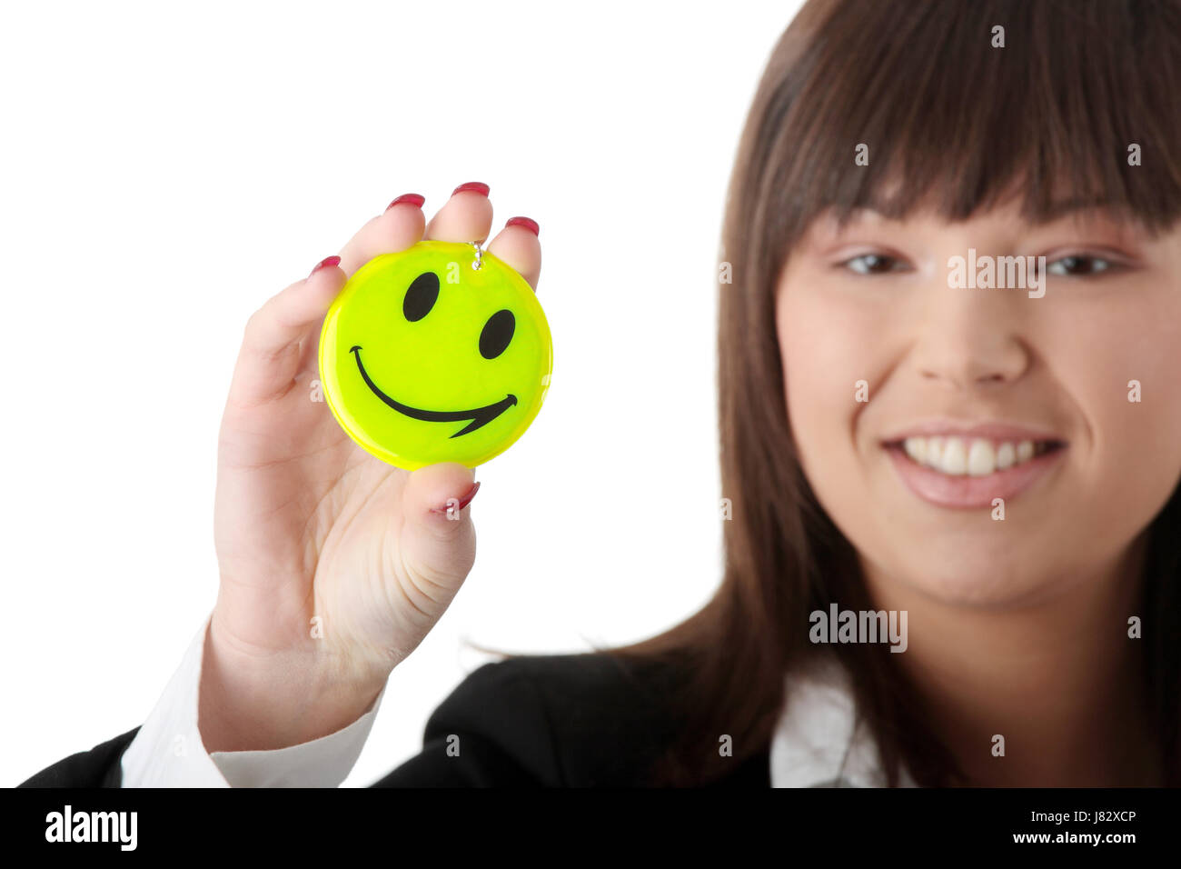 Happy to help badge hi-res stock photography and images - Alamy