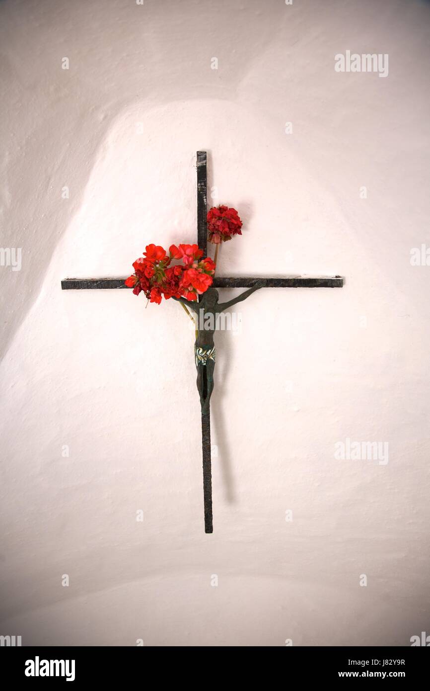 religion flower plant rose cross crucifix christ white red religion ...