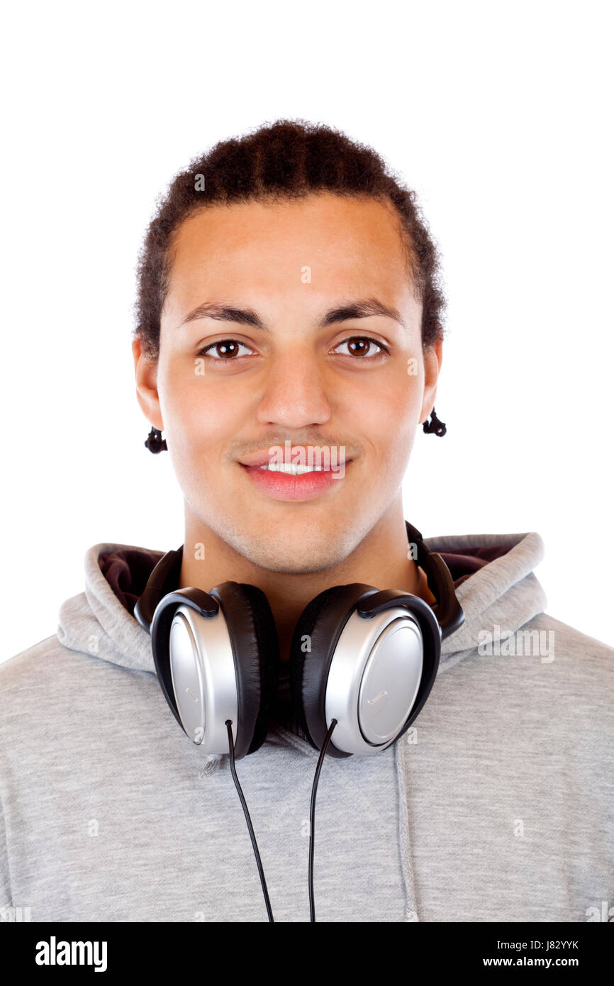 face portrait african boy lad male youngster man head laugh laughs ...