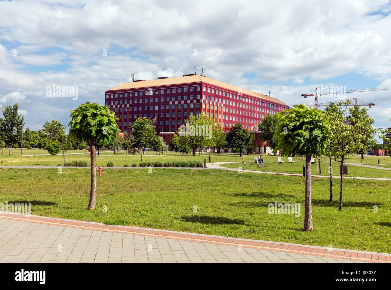 Lagymanyos campus of ELTE University, Budapest, Hungary Stock Photo - Alamy