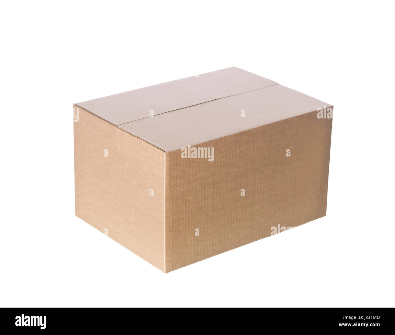 single closed package one container box boxes mail cardboard box ...