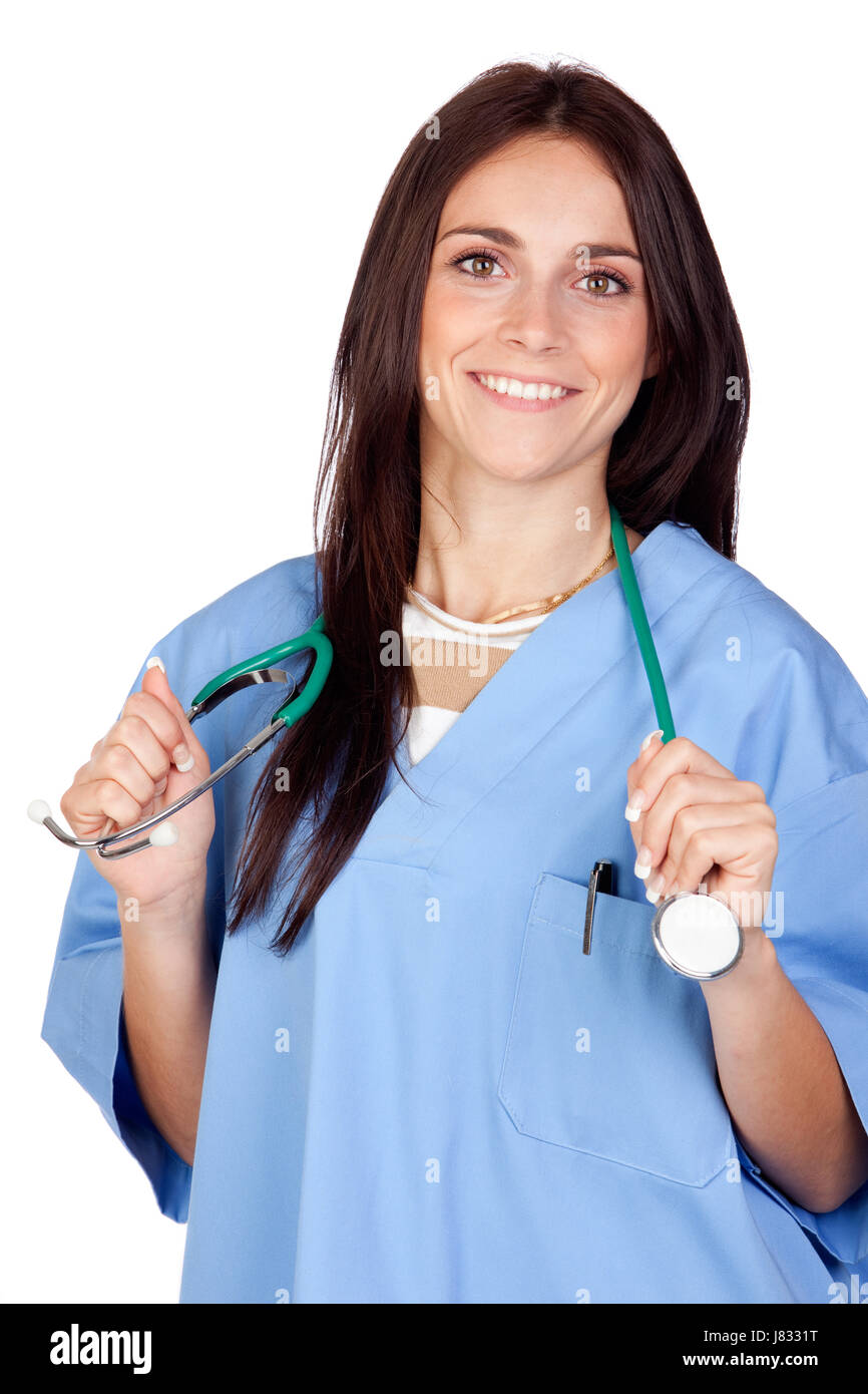 doctor physician medic medical practicioner woman blue humans human ...