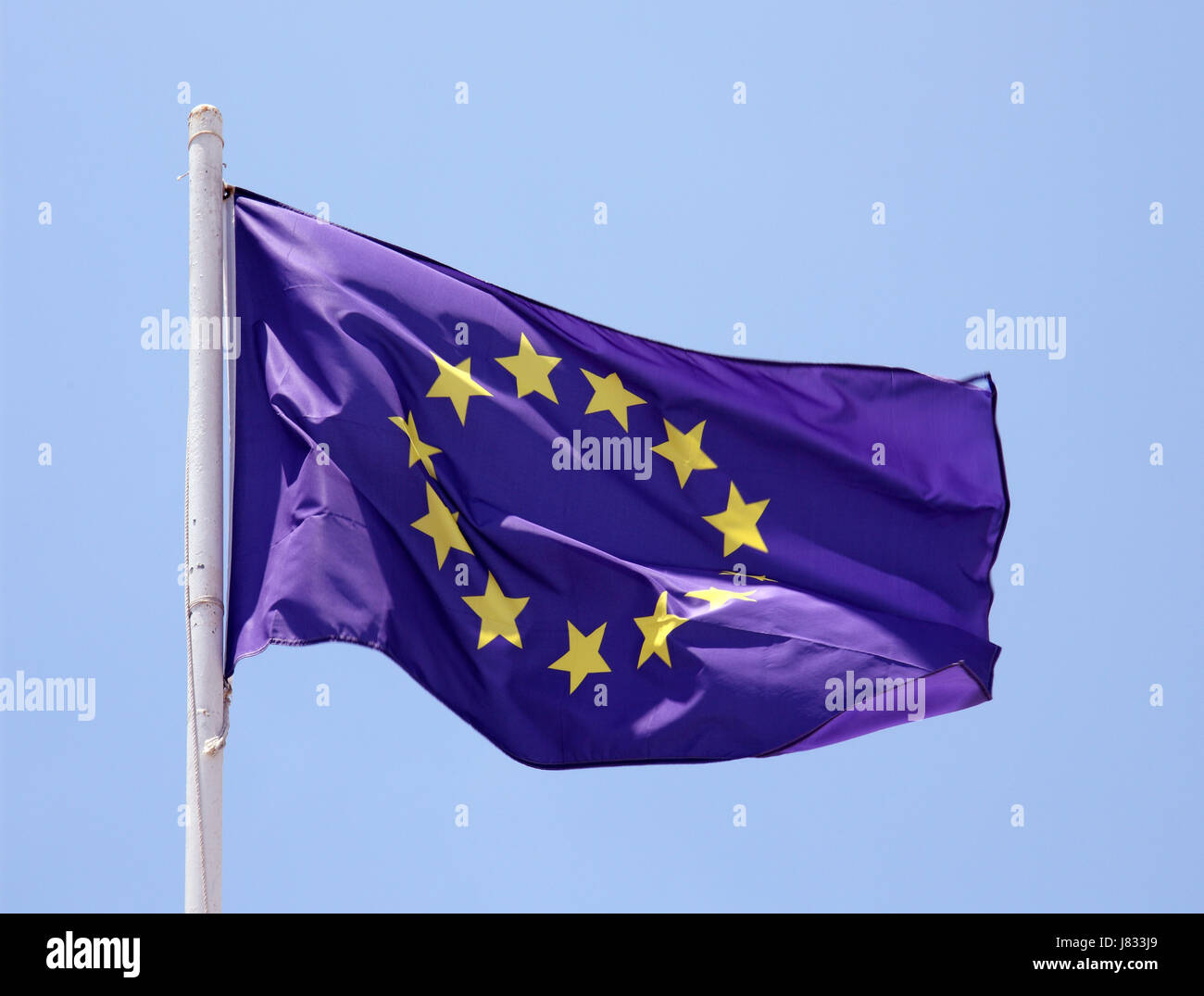 Europe flag hi-res stock photography and images - Alamy