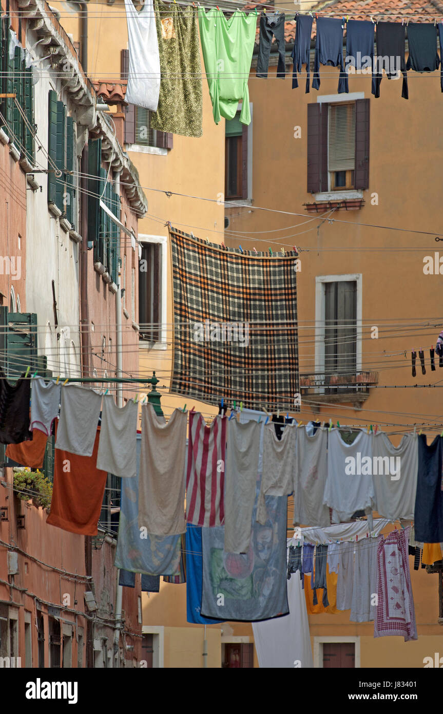 venice laundry italy venice typical wash washing dry clothesline ...