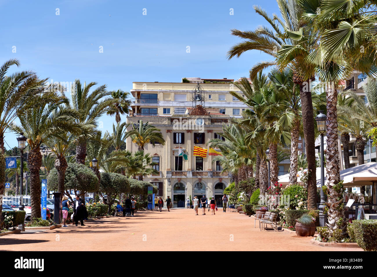 City center lloret de mar hi-res stock photography and images - Alamy