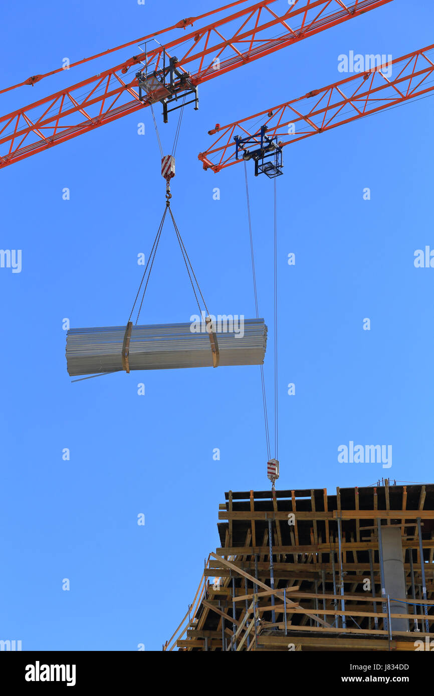 New development industrial cranes hi-res stock photography and images ...