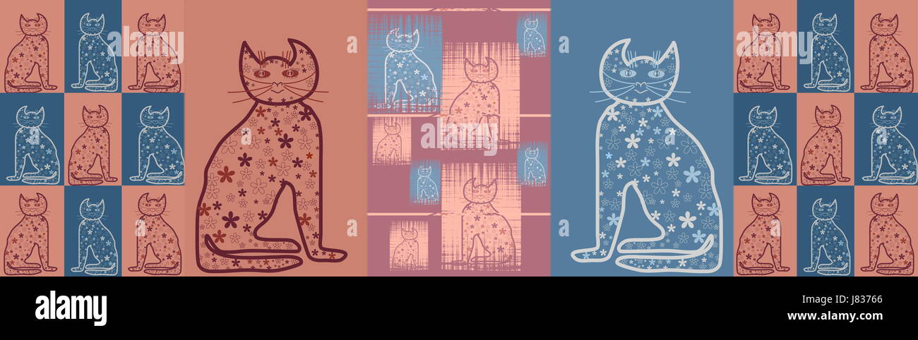 Bastet painting hi-res stock photography and images - Alamy