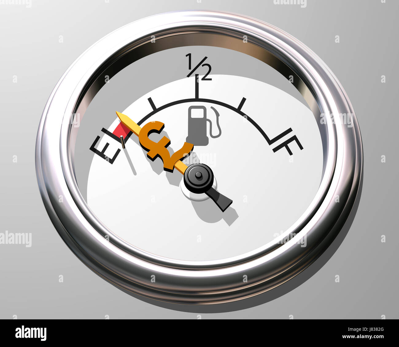 fuel gas diesel petrol money pound dashboard danger currency car ...