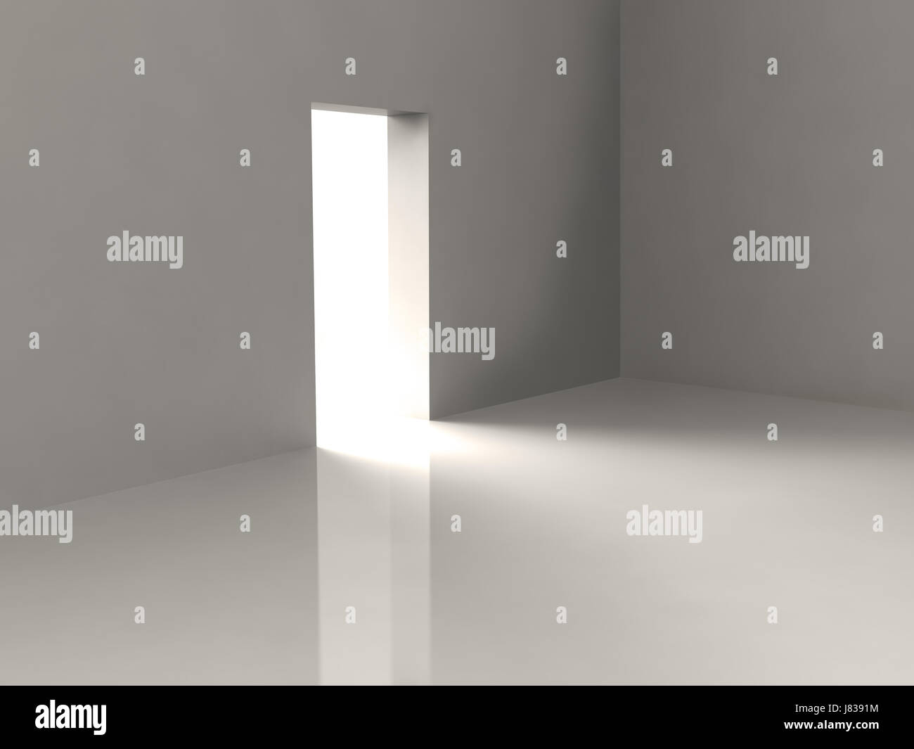 room entrance dry dried up barren exit empty clean doorway white shine ...