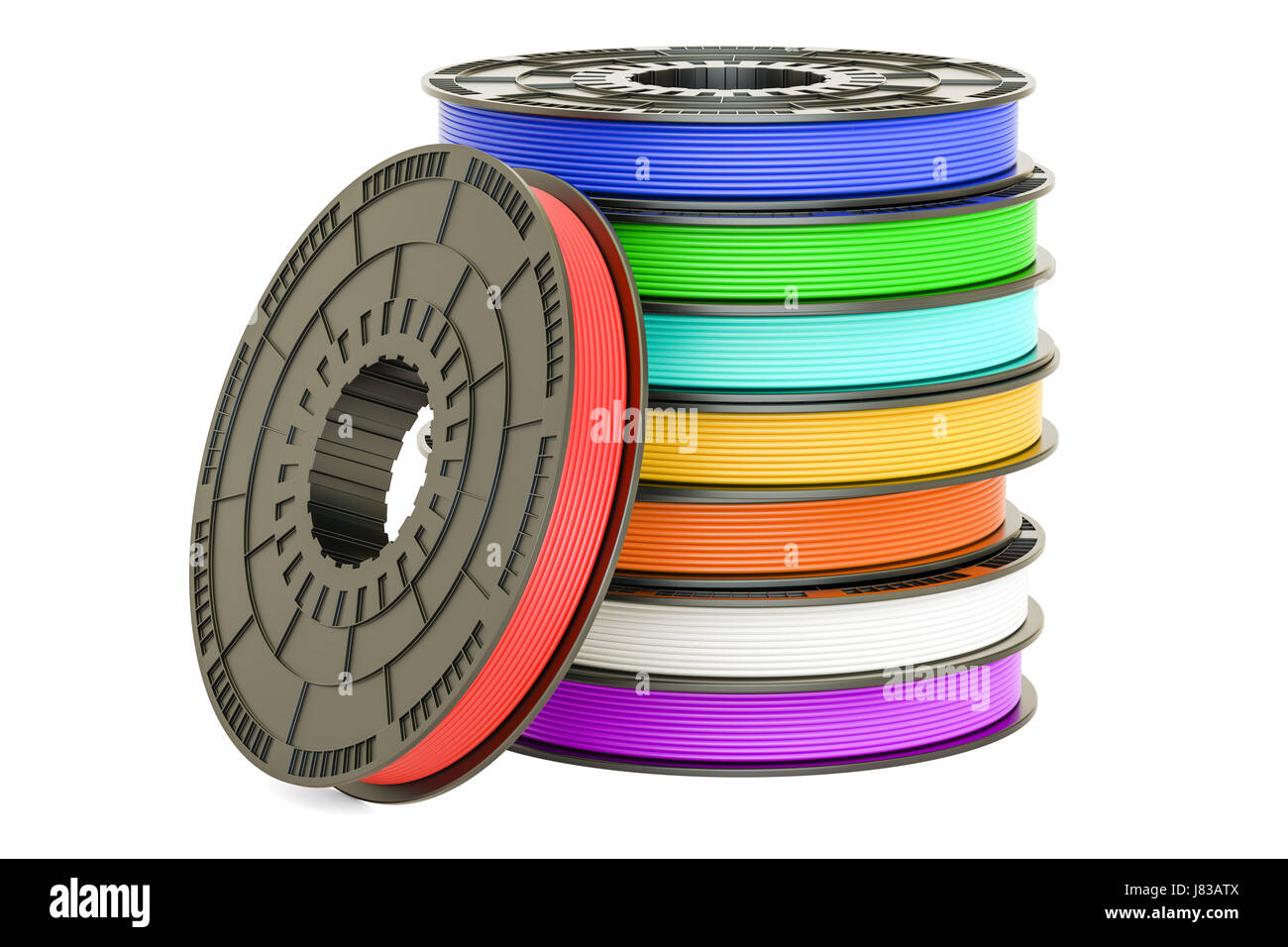 Filaments 3d Cut Out Stock Images & Pictures - Alamy