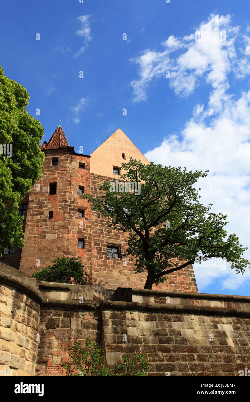 story sights nuremberg fortress style of construction architecture ...