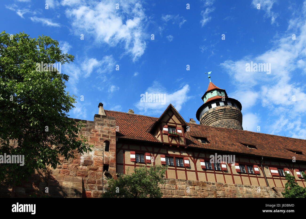 Nuremberg city wall hi-res stock photography and images - Alamy