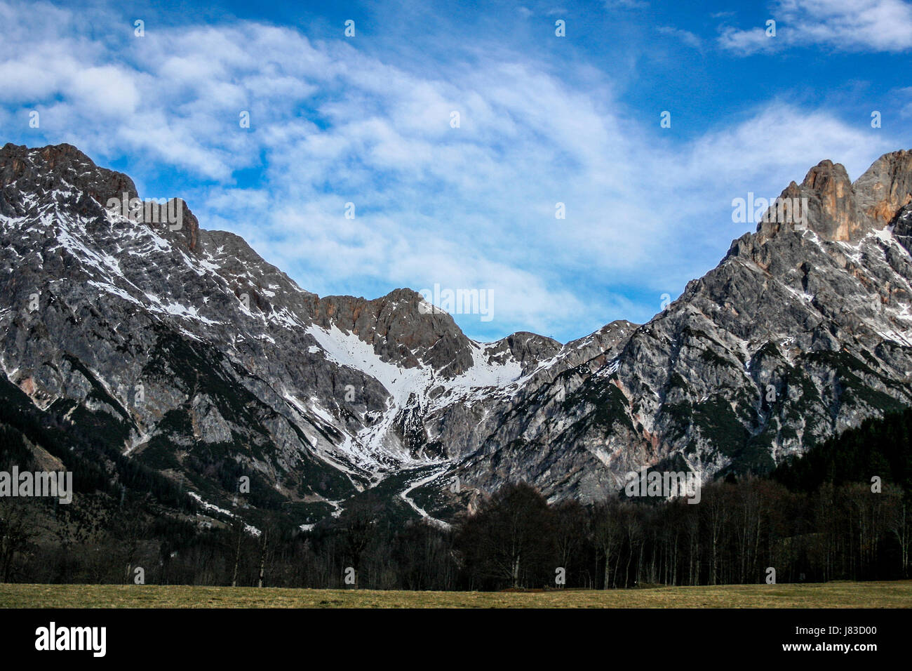 The austrian Alps in summer Stock Photo - Alamy
