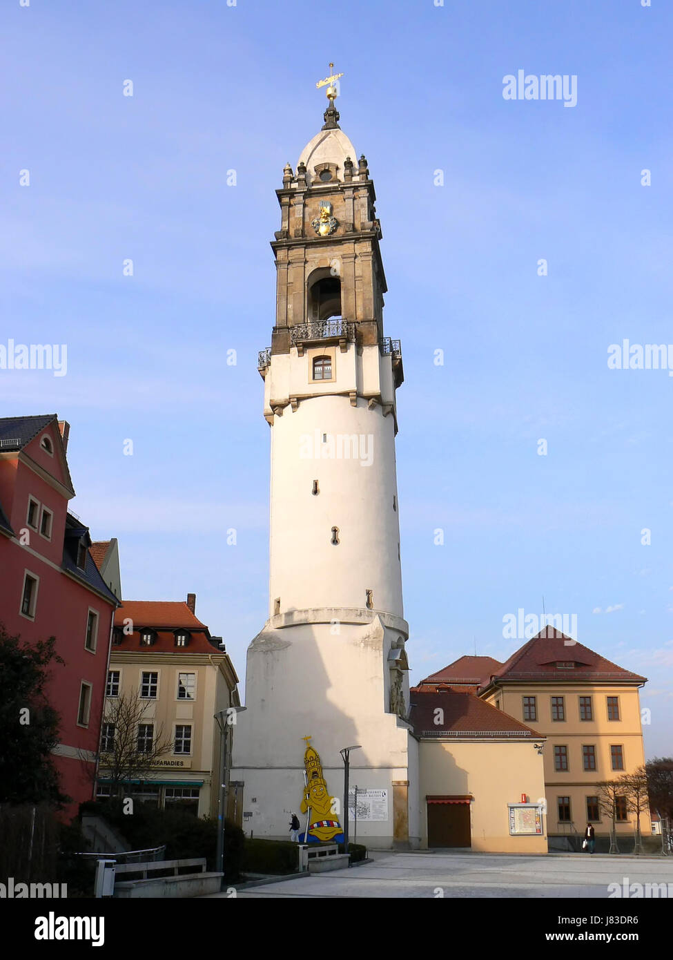 tower baroque sightseeing emblem tower historical baroque blank ...