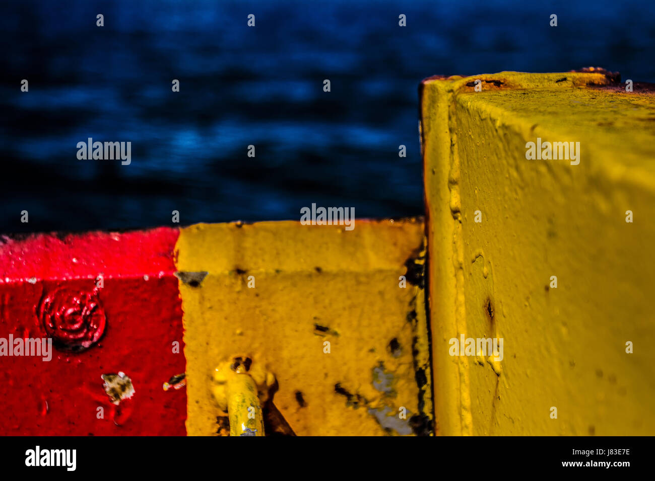 Rust on a ferry boat in Finland Stock Photo - Alamy