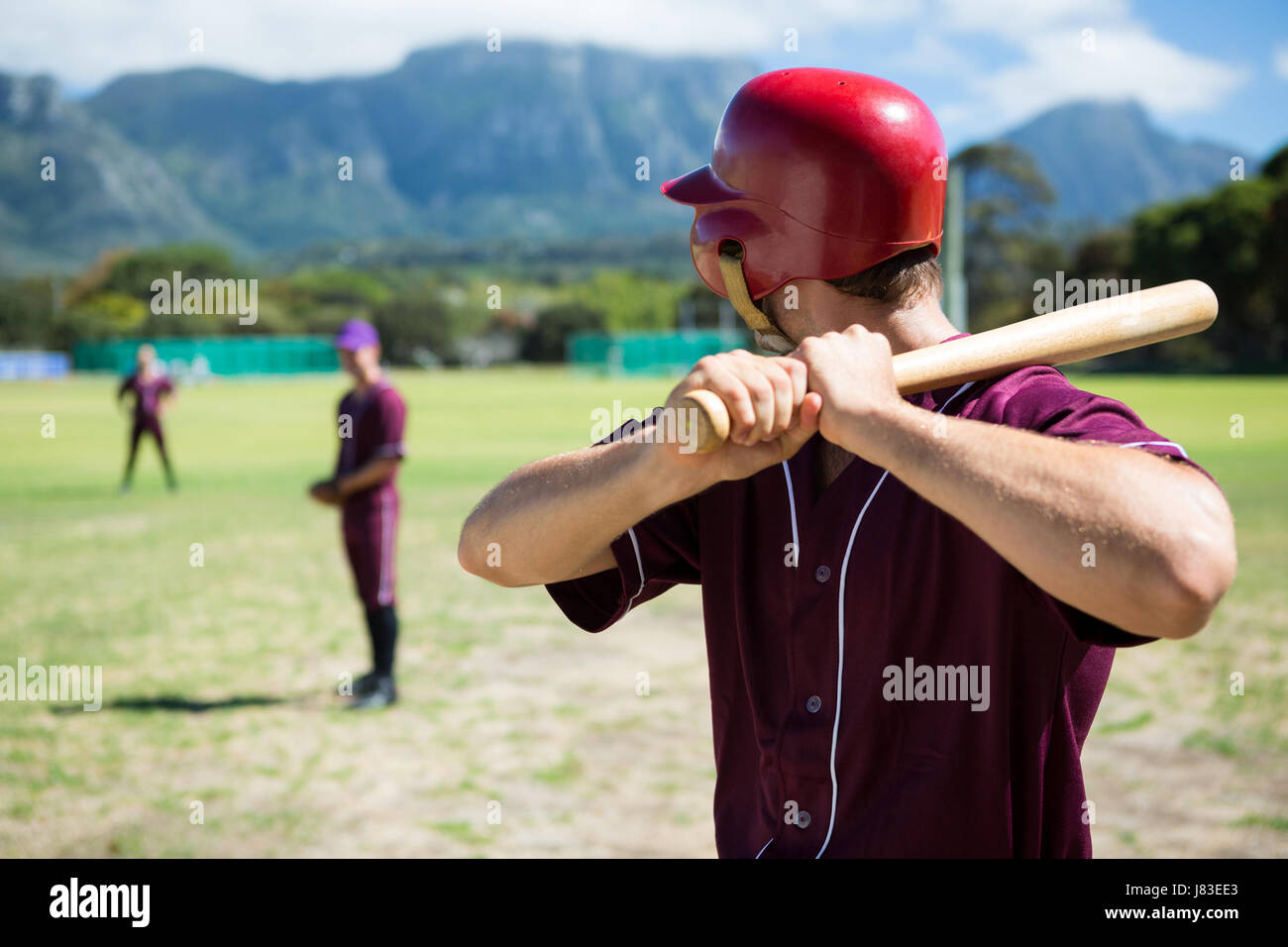 Professional sportsperson competition sports venue fist hi-res stock ...