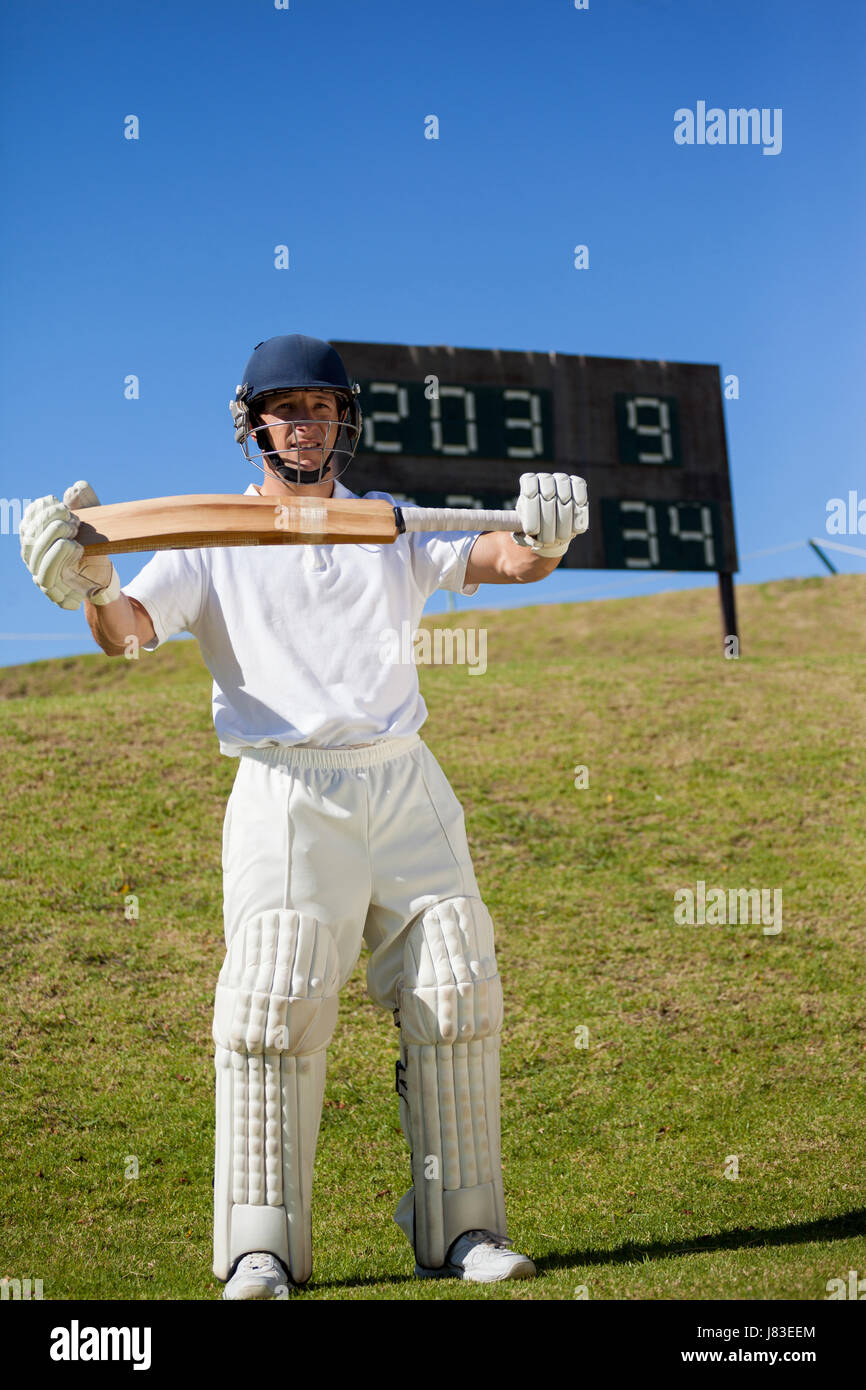 Cricket standing training smiling hi-res stock photography and images ...