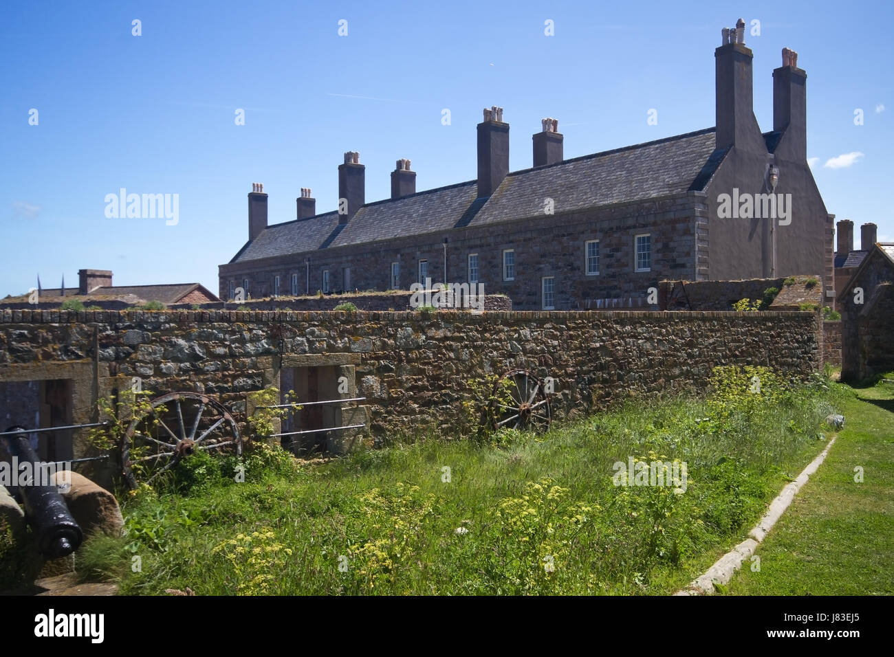 Island fortress elizabeth castle hi-res stock photography and images ...
